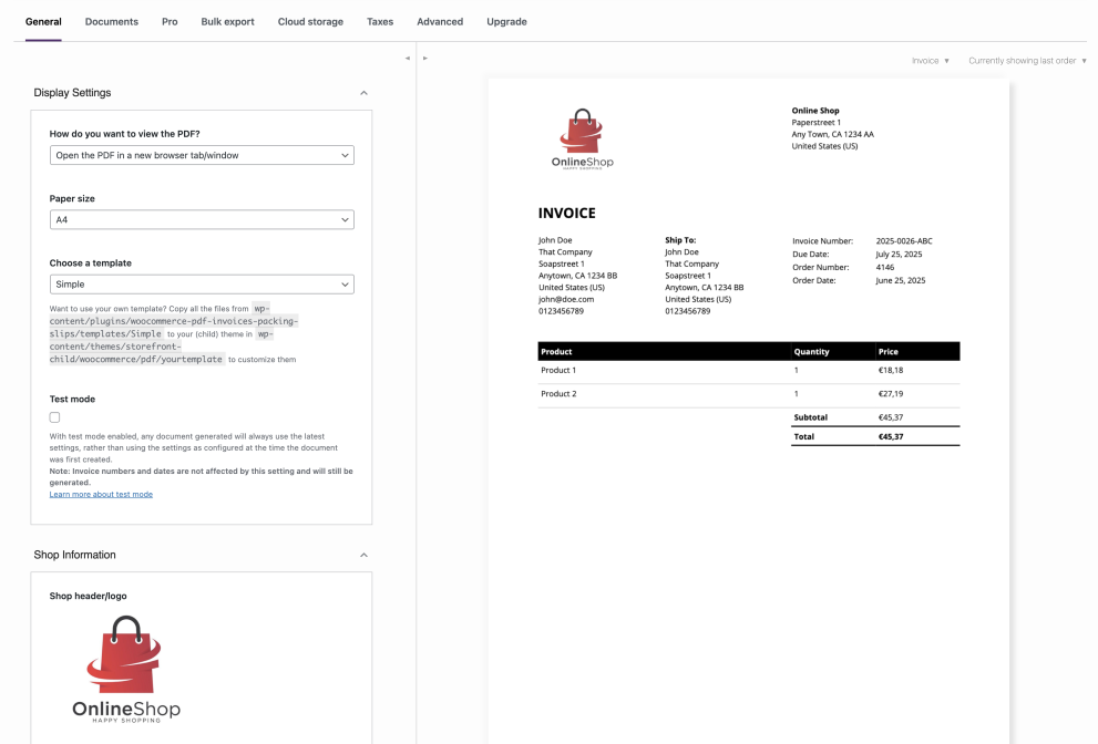 A Step-by-Step Guide on How To Generate PDF Invoices in WooCommerce ...